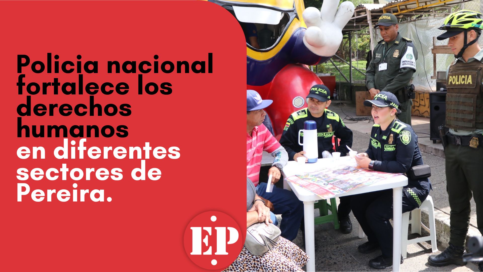 Puerto Caldas y comuna del Café, fortaleciendo los derechos humanos. - El Pereirano