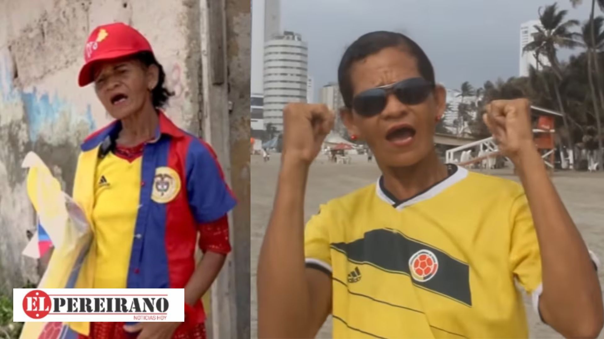 Mujer que creó 'Viva Colombia, viva Falcao' recibe apoyo tras viralizarse - El Pereirano