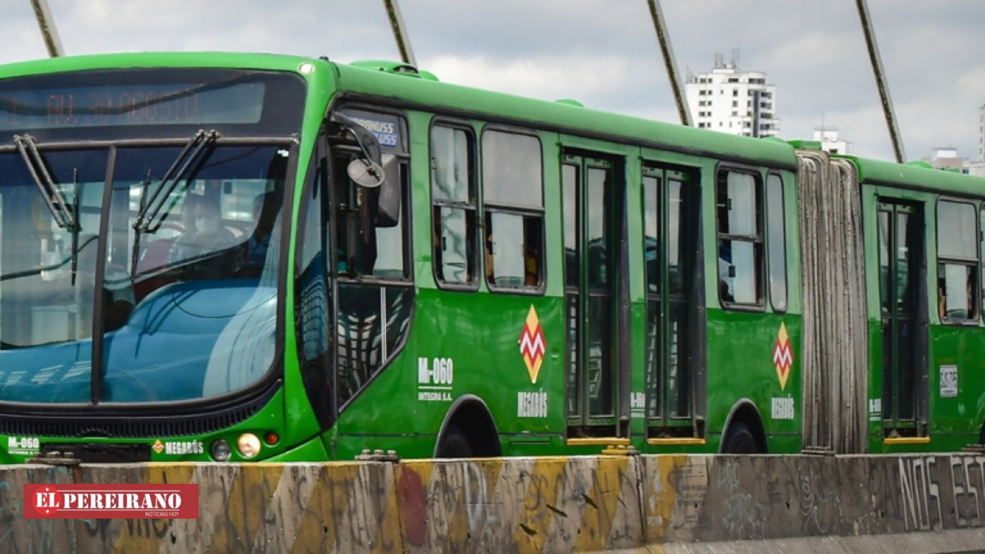 Nuevo gerente de Megabús en Pereira a partir del 1 de agosto - El Pereirano